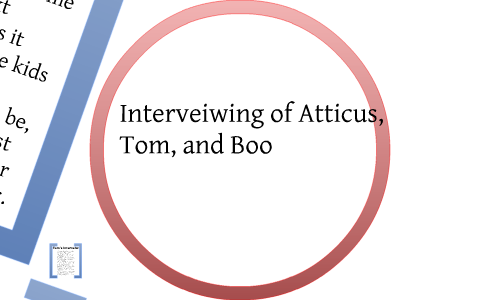 Interview of Atticus, Tom ,and Boo by keegan harrison on Prezi