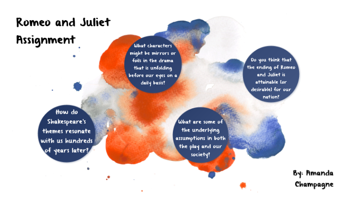 Romeo and Juliet compared to modern day by Amanda Champagne on Prezi
