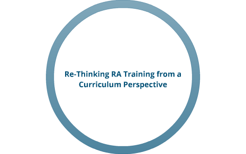 Evolution of an RA Training by Jeff Bickford on Prezi
