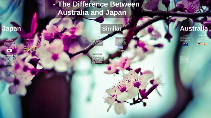 The Difference Between Australia and Japan by Melisa Yerlikaya on Prezi
