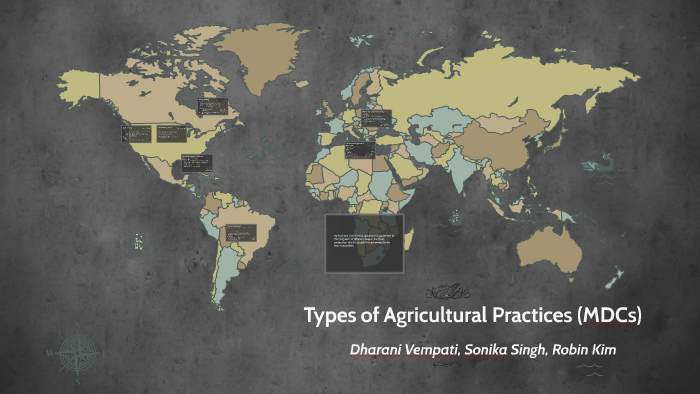 Types of Agricultural Practices (MDCs) by Sonika Singh on Prezi