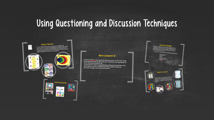 Using Questioning and Discussion Techniques by Brianna Sites