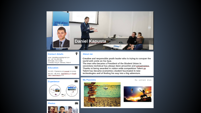 Daniel Kapusta by Daniel Kapusta on Prezi