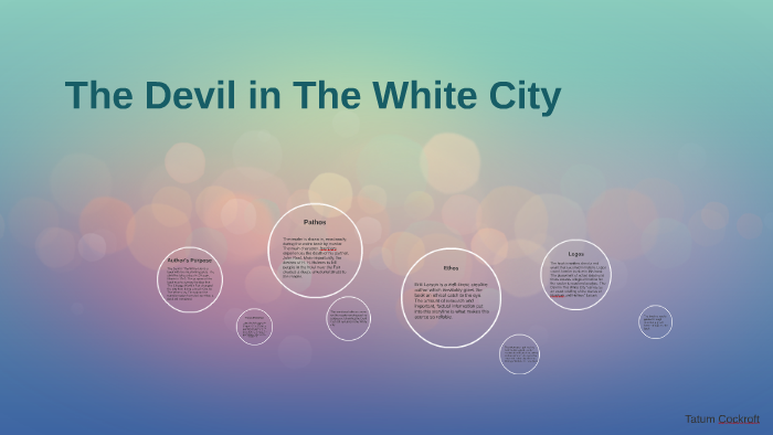The Devil in The White City by Tatum Cockroft on Prezi