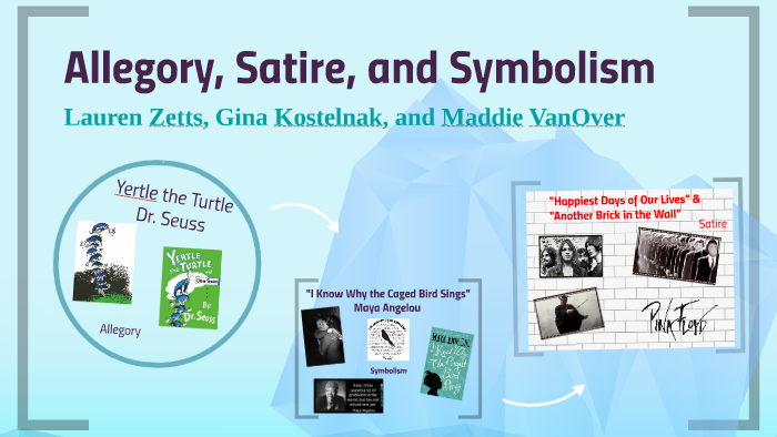 Allegory, Satire, Symbolism by Lauren Zetts