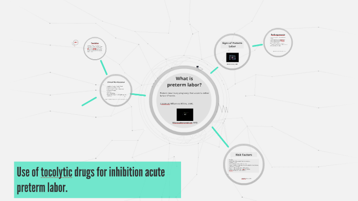 Use of tocolytic drugs for inhibition acute preterm labor. by PJ Sat on ...