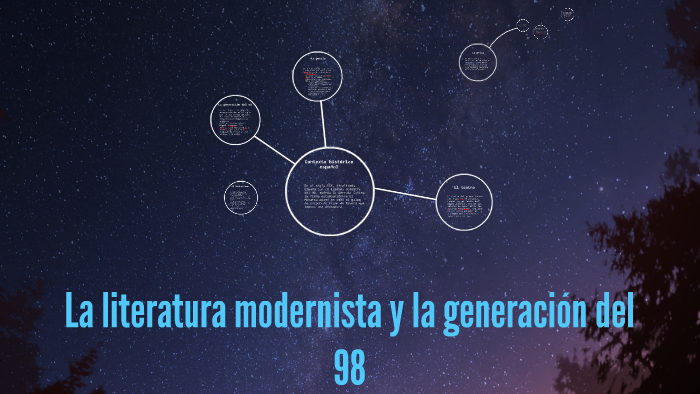 La literatura modernista y la generación del 98 by adrian tornero ...