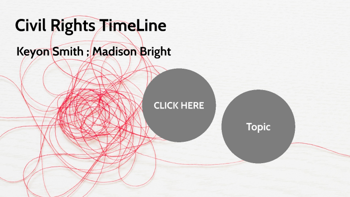 Civil Rights TimeLine by Keyon Smith on Prezi