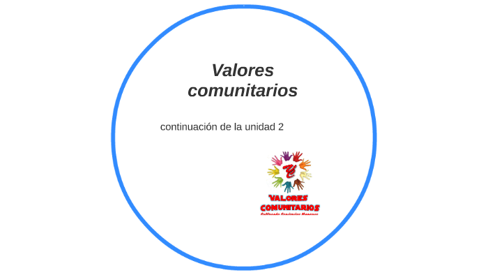 Valores comunitarios by Carlos Alvarez (Mr. Bustos Domecq on Prezi