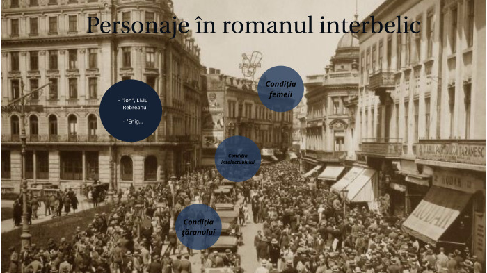 Personaje in romanul interbelic by Apopei Ioana on Prezi