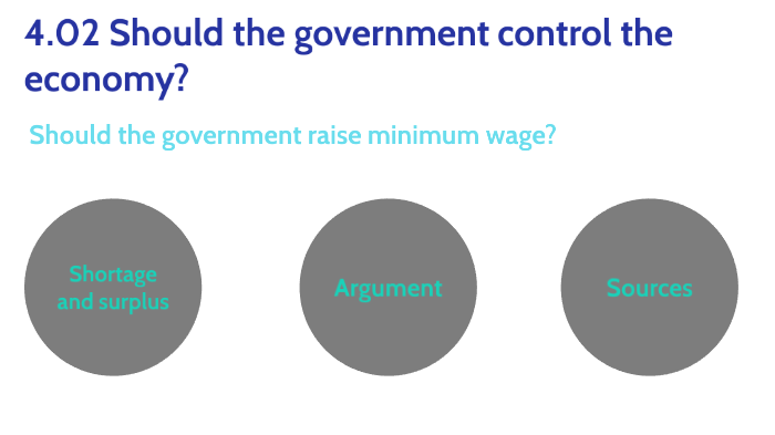 4.02 Should the Government control the Economy? by Hailey Reyes on Prezi