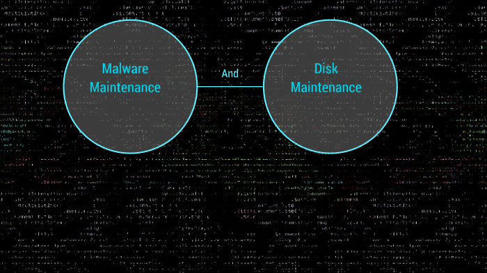 Malware Maintenance and Disk Maintenance by Tyrone James Bacolod on Prezi