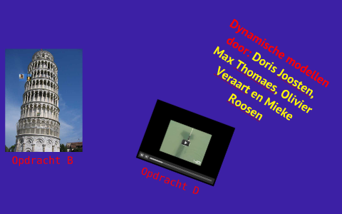 Dynamische modellen by Doris Joosten on Prezi