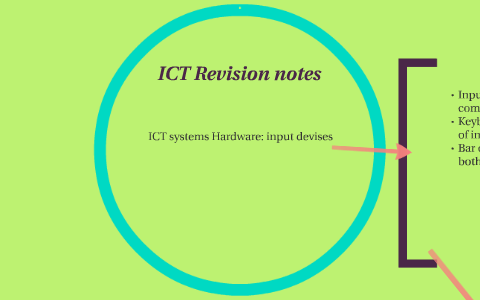 ICT Revision notes by on Prezi