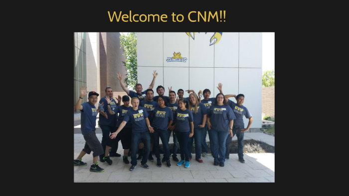 CNM New Student Orientation Fall 2015 by on Prezi
