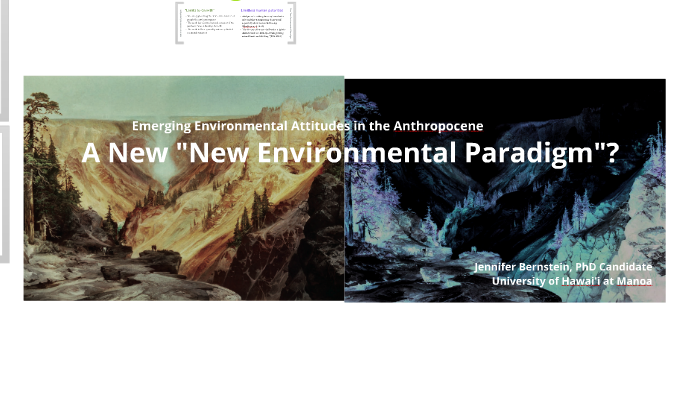 A "New" New Environmental Paradigm?: Emerging Environmental Attitudes ...