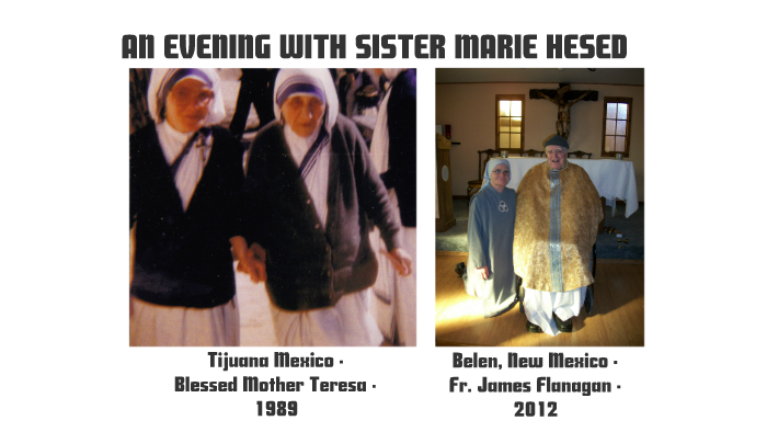An Evening with Sister Marie Hesed by Tim Rial
