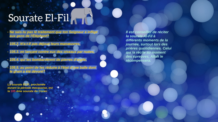 sourate El-fil by JEAN MIE SEIYA on Prezi