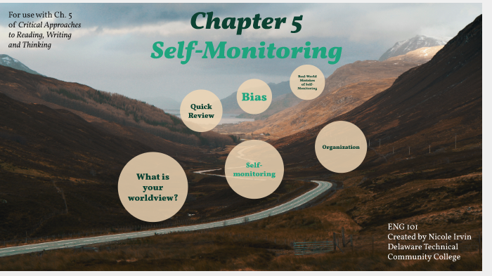 Ch. 5 Self-Monitoring by Nicole Irvin on Prezi