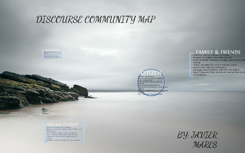 DISCOURSE COMMUNITY MAP by Javier mares on Prezi