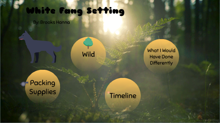 White Fang Setting by Brooks Hanna on Prezi