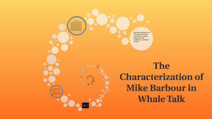 The Characterization of Mike Barbour in Whale Talk by naudea mojica on ...