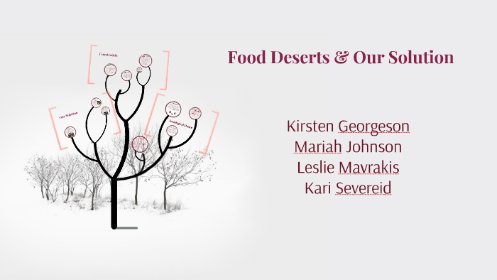 Our Food Desert Solution by Mariah Johnson on Prezi