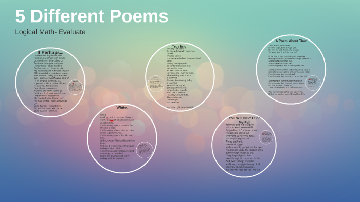 5 Different Poems by Shayla Adams on Prezi