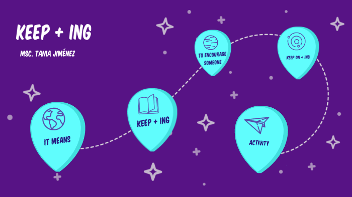 KEEP + ING by Tania Jimenez on Prezi