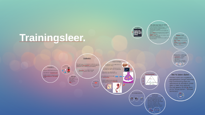 Trainingsleer. by Riko van Middendorp