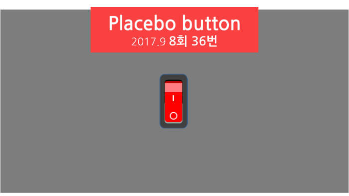 Placebo button by hy k on Prezi