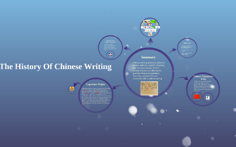 The History Of Chinese Writing by Lily Pan on Prezi
