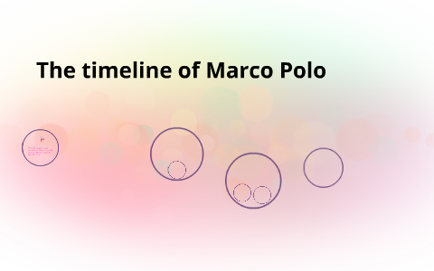 The timeline of Marco Polo by Jodi floppycow on Prezi