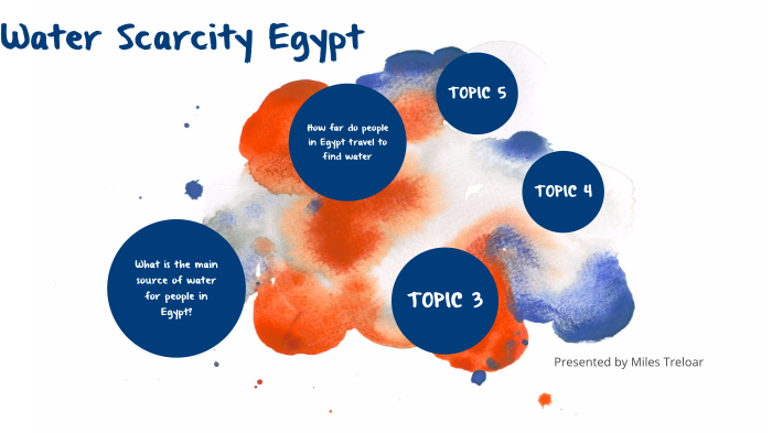 Egypt Water Scarcity by Miles Treloar on Prezi