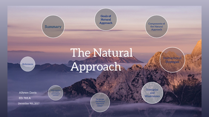 The Natural Approach by Allyson Davis on Prezi