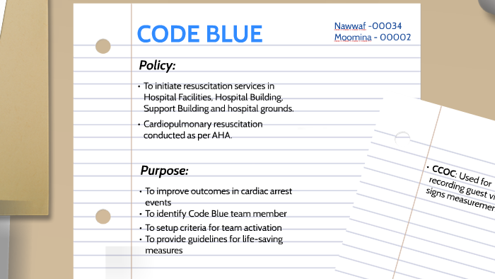 Code Blue by Nawwaf Izmael on Prezi
