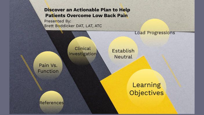 LBP: Injury Identification & Rehab Considerations by Brett Boddicker on ...
