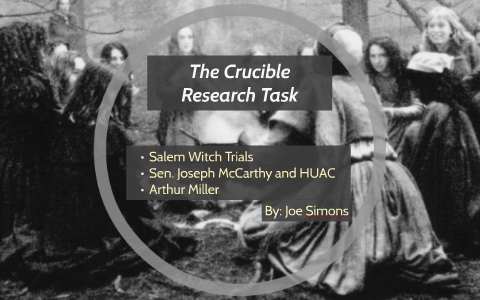 The Crucible Research Task by Joe Simons on Prezi