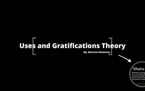 Uses and Gratifications Theory by Devario Simmons on Prezi