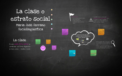 La clase o estrato social by Sofi Carcavallo