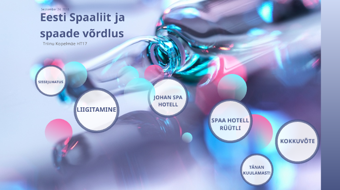 Eesti Spaaliit ja spaade võrdlus by Triinu Kopelm├że on Prezi