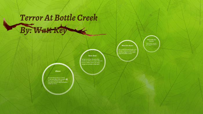 Terror At Bottle Creek by Gavin Sweezy on Prezi