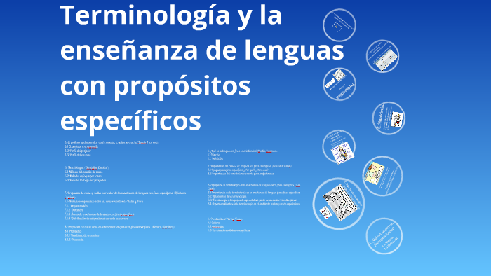 Terminología y la enseñanza de lenguas con propósitos específicos by ...