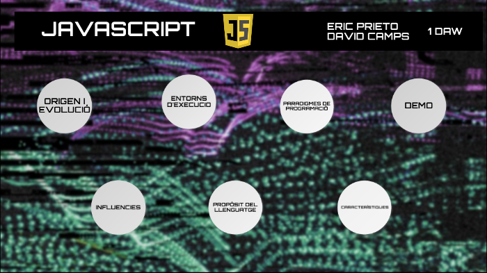 Javascript by eric prieto on Prezi