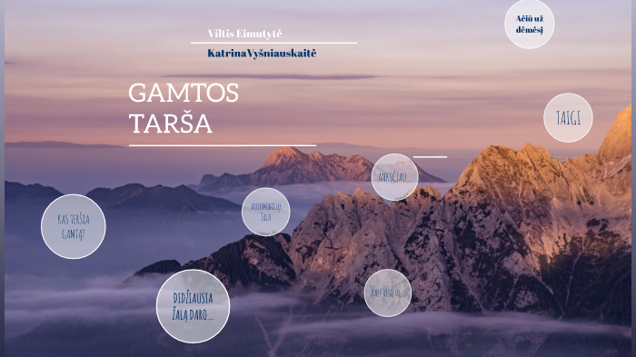 Gamtos tarša by kavei veika on Prezi