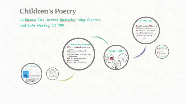 Children's Poetry by Alanna Rice on Prezi