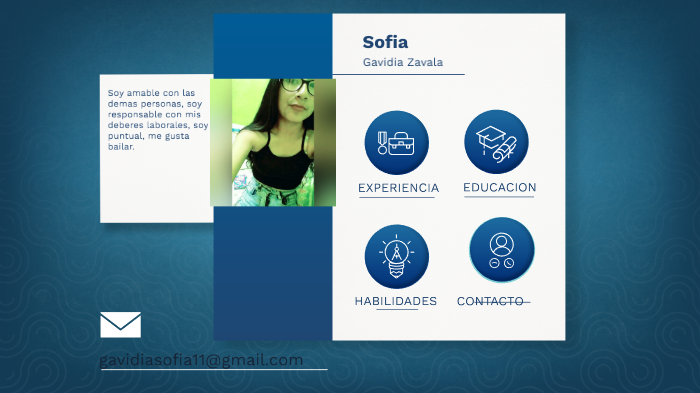 HOJA DE VIDA SOFIA GAVIDIA by Sofia Gavidia on Prezi