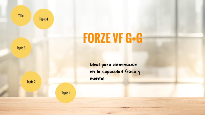 Forze VF G+G by Amadeus González on Prezi