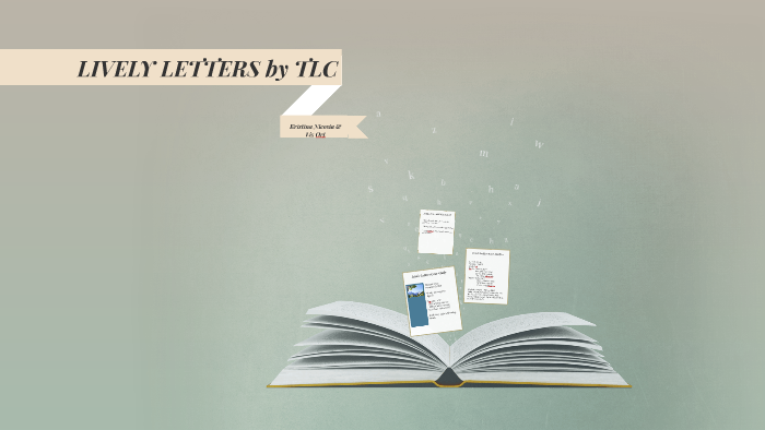 LIVELY LETTERS by TLC by Kristina Nicosia