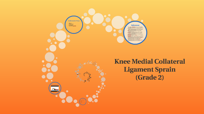 Knee Medial Collateral Ligament Sprain (Grade 2) by on Prezi